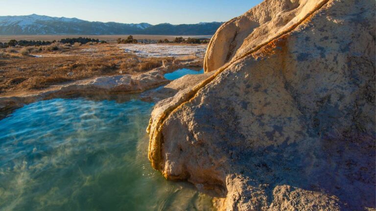 Travertine Hot Springs - A Relaxing Stop On Mammoth Lakes Road Trip