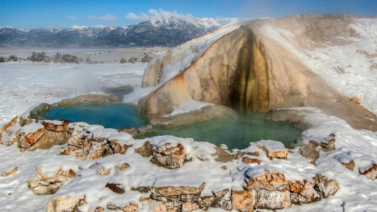 Travertine Hot Springs - A Relaxing Stop On Mammoth Lakes Road Trip